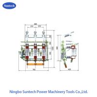 China IEC 60420 10KV High Voltage Vacuum Load Break Switch for sale