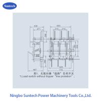 China Indoor Three Phase HV 12KV AC Load Break Switch for sale