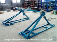 China Pilot Wire Hydraulic Conductor Drum Stand For Construction Safety Tools for sale