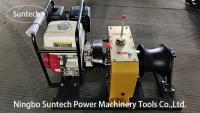 China Effortless Powerful Cable Winch Puller For High Performance Electric Transmission for sale