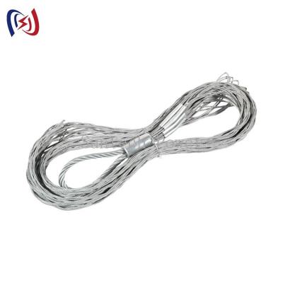 China 20 KN Steel Electrical Cable Pulling Grips Single Head Type for sale