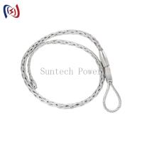 China Gloss Cable Pulling Accessories Wire Rope Pulling Grip For Communication Lines for sale