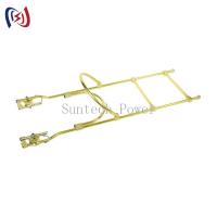 China Hanging Insulation Flexible Rope Aluminum Ladder Inspection Trolleys for sale