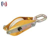 China Aluminum Sheave Hoist Tackle 100KN Conductor Stringing Tools for sale