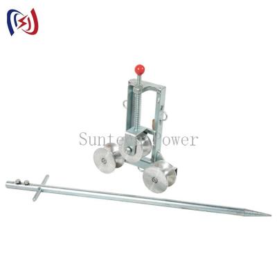 China Aluminum Sheave Grouding Wire Cable Pulley Block Conductor Stringing Blocks for sale