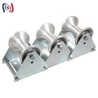 China 10kN Linear Angular Cable Roller Underground Cable Pulling Tools for sale