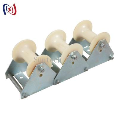 China Cable Pulling Tools Underground Equipment Cable Rollers Manufacturer for sale
