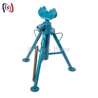 China Mechanical Cable Pulling Tools Adjustable 5T Cable Drum Jack Stands for sale