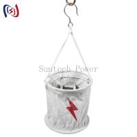 China Stringing Aerial Cable Cylindrical Canvas Tool Bag for sale