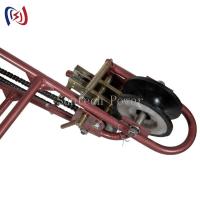 China 1kN Aluminum Sheave Inspection Trolley For Transmission Line Maintenance for sale