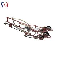 China 1kN Aluminum Sheave Inspection Trolley For Transmission Line Maintenance for sale
