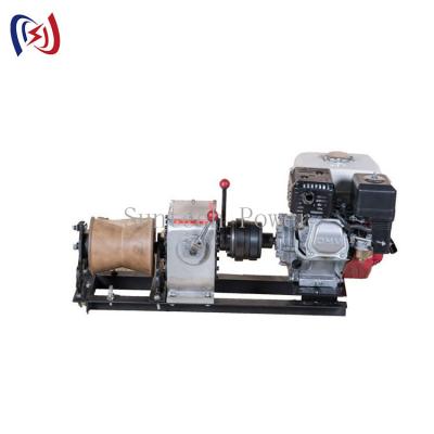 China Wire Rope Hoisting Cable Winch Puller / Cable Drum Winch JJM 8Q ISO Certification for sale