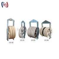 China 822 Series Stringing Block Overhead Transmission Line Tools With Customized Sheave Dimension And High Load Capacity for sale