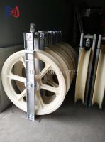China 822 Series Stringing Block Overhead Transmission Line Tools With Customized Sheave Dimension And High Load Capacity for sale