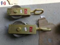 China Ending Block Cable Pulley Wheel Silence Rotation Traction Wheel Single Block Pulley Rope for sale