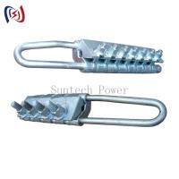 China Bolt Type Anti Twist Steel Rope Gripper Stringing Conductor Come Along Clamp for sale