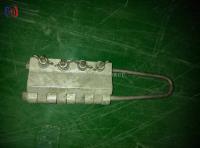 China Bolt Type Anti Twist Steel Rope Gripper Stringing Conductor Come Along Clamp for sale