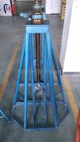China Utility Cable Drum Stand – Simple Reel Support for Power Line & Transmission Projects for sale