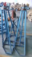 China Utility Cable Drum Stand – Simple Reel Support for Power Line & Transmission Projects for sale
