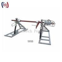 China Heavy-Duty Hydraulic Conductor Reel Stands | 5-Ton Capacity, Adjustable Tension Control for High-Voltage Power Line Construction for sale