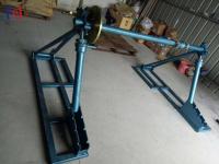 China Heavy-Duty Detachable Cable Reel Stand | 10-Ton Capacity, Corrosion-Resistant Frame for Substation & Transmission Projects​​ for sale
