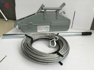 China Heavy Duty Wire Rope Handle Hoist 5 Ton Capacity Manual Lever Operation For Construction Industrial Lifting​​ for sale