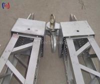 China Engineered A Shape Lattice Gin Pole For Heavy Load Lifting for sale
