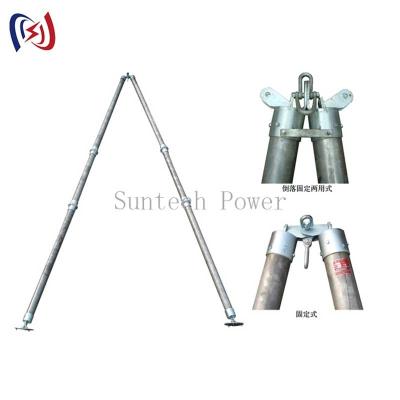 China Engineered Tubular A-Frame For Transmission Tower Construction for sale
