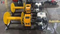 China Heavy-Duty 5T Capacity Cable Pulling Winch For Underground Overhead Cable Installation for sale
