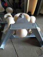 China Multi-Groove Corner Ground Roller For Parallel Cable Pullin for sale