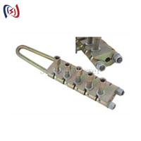 China Bolt Type Anti Twist Steel Rope Gripper Non-Slip Wire Rope Clamp For Heavy Loads​ for sale