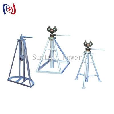 China Simple Reel Stand High Efficiency Cable Spool Support For Grid Projects​ for sale