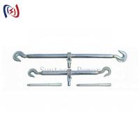 China Heavy Duty Dual Hook Steel Turnbuckle For Power Line Tensioning And Support for sale