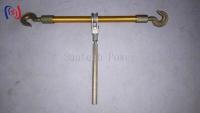 China Lightweight Dual Hook Aluminum Alloy Turnbuckle For Power Line Maintenance for sale