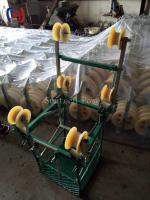 China Adjustable Four Conductor Trolley For Overhead Line Repair Operations for sale