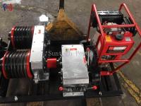 China Double Drum Winch Professional Tool For Simultaneous Cable And Rope Handling for sale