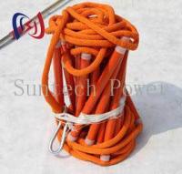 China Insulated Rope Ladder for Live Electrical Work 100kV Dielectric for sale