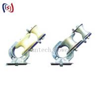 China Skyward Three Purpose Stringing Block SHCS-2L 20KN Aluminum Sheave for sale