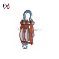 China Aluminum Hoisting Tackle with Nylon Sheave 10-100KN Load for sale