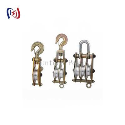 China Aluminum Sheave Hoist 10-100KN Load for Conductor Stringing for sale