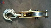 China Aluminum Sheave Hoist 10-100KN Load for Conductor Stringing for sale