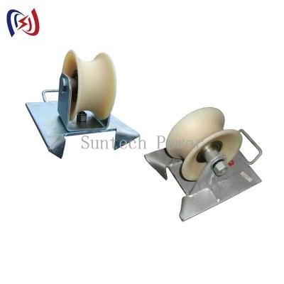 China Cable Pithead Roller SH130S 10KN Load for Cable Pulling for sale