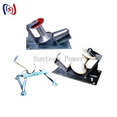 China 10KN Cable Turning Roller for Underground Power Cable Installation for sale