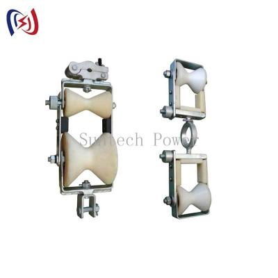 China Double Sheave Block for Power Transmission Line Changing SH2-OPGW1 for sale