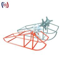 China Heavy Duty GSP Rope Reel And Stand with Reinforced Steel Frame for sale