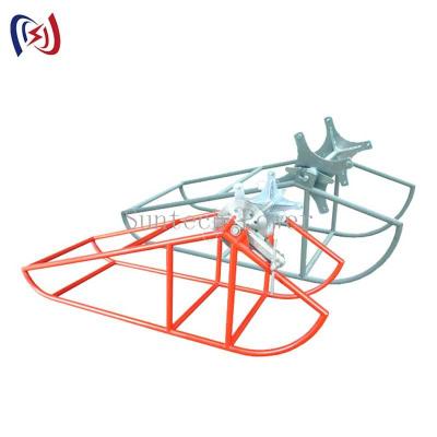 China Heavy Duty GSP Rope Reel And Stand with Reinforced Steel Frame for sale