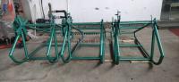 China Heavy Duty GSP Rope Reel And Stand with Reinforced Steel Frame for sale