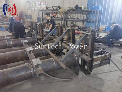 China Professional Steel Pipe Cable Tray with Organized Cable Management Robust Construction and Safety Assurance for Power Line Support for sale