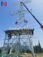 China Heavy Duty High Voltage Cable Bracket Steel Construction 1 Year Warranty for sale