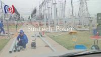 China Power Steel Pipe Pillars for Transmission Lines 1 Year Warranty for sale